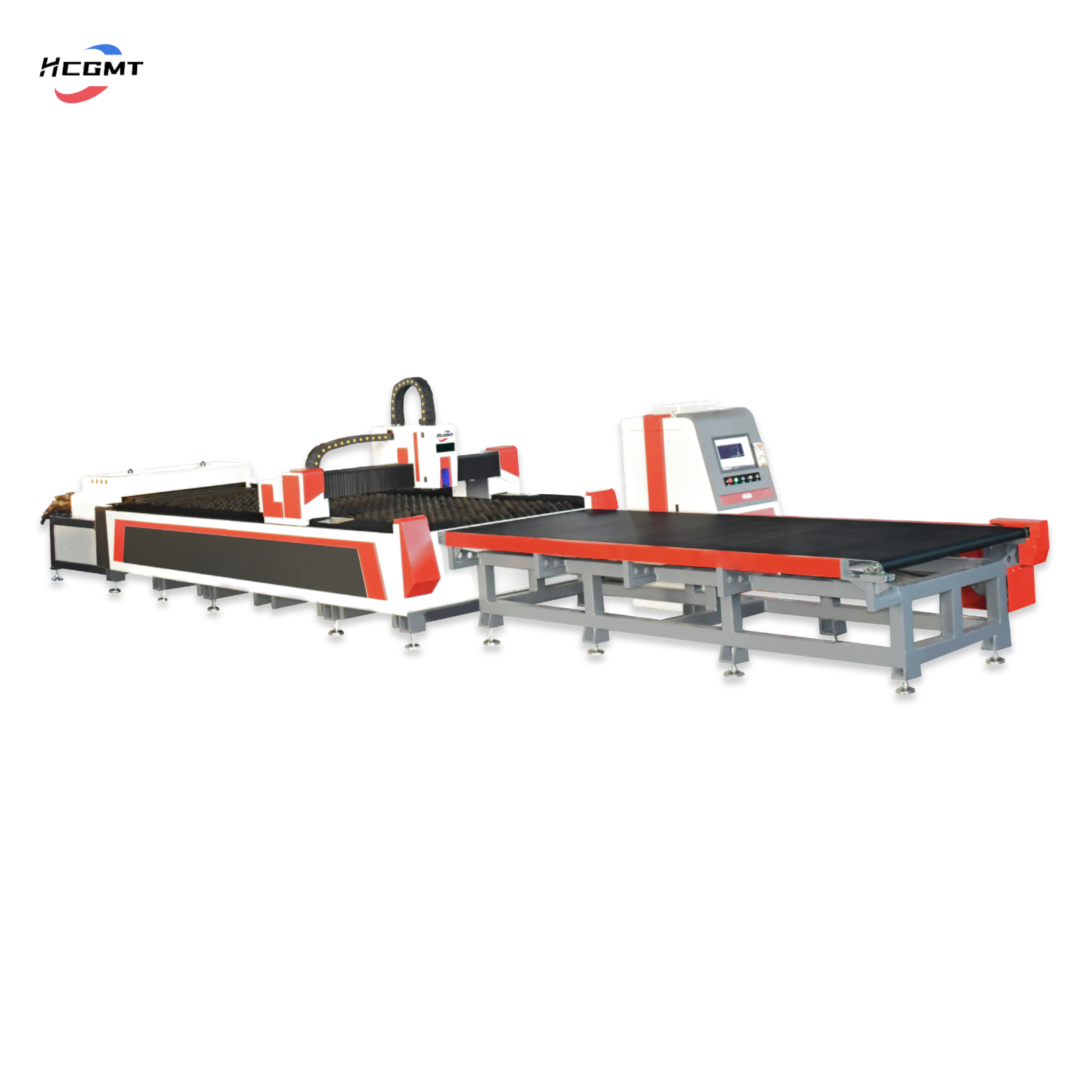 Hcgmt® Three-in-one Leveling-Roller Feeding-Fiber Laser Cutting-Collec ...